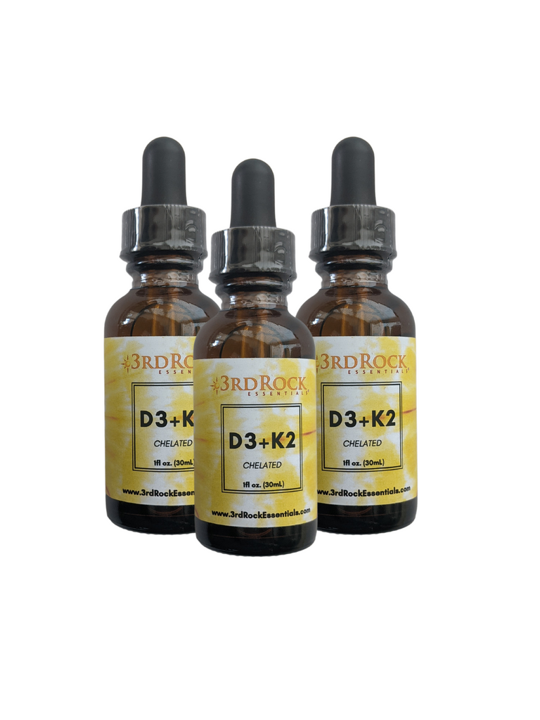 D3+K2 Supplement Vitamin Liquid Drops – 3rd Rock Essentials